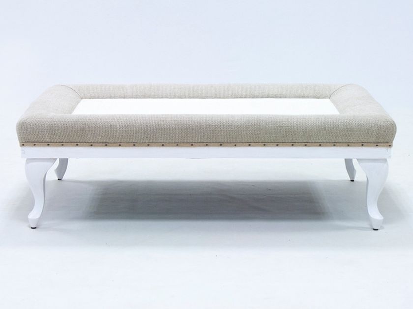 MARION ESSENCE | Coffee table Low rectangular fabric coffee table By ...