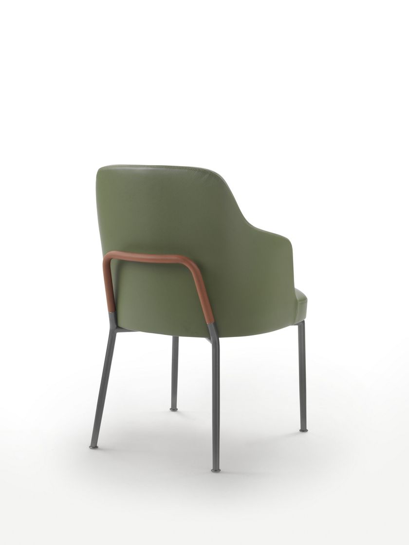 MARLEY | Chair with armrests Marley Collection By Flexform design ...