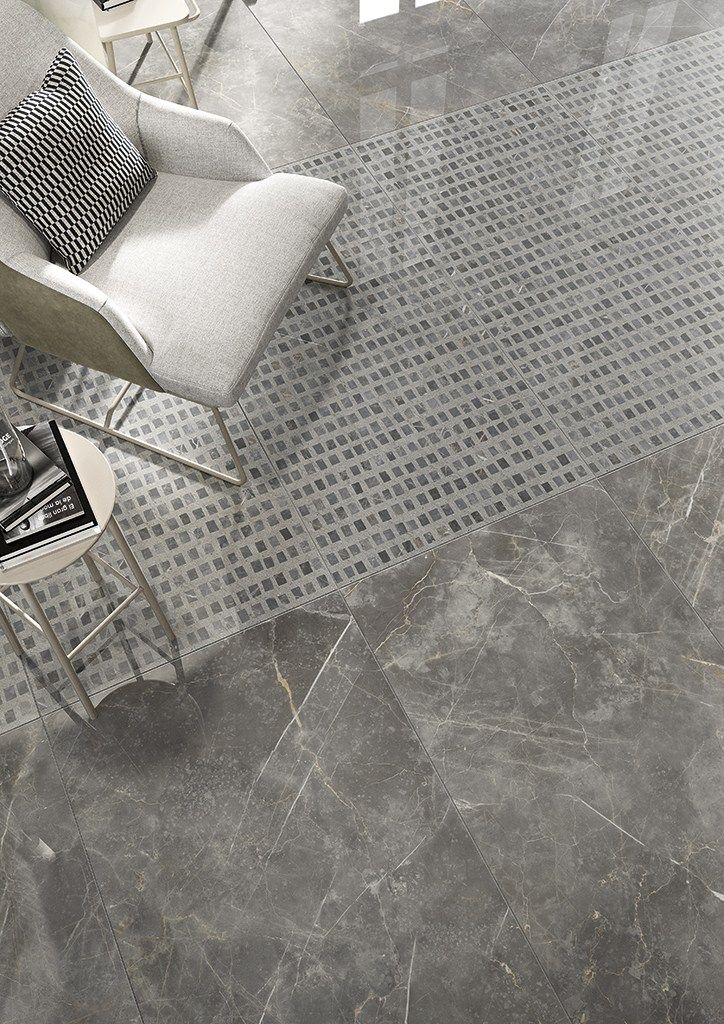 Porcelain stoneware wall/floor tiles with marble effect MARMOREA ...