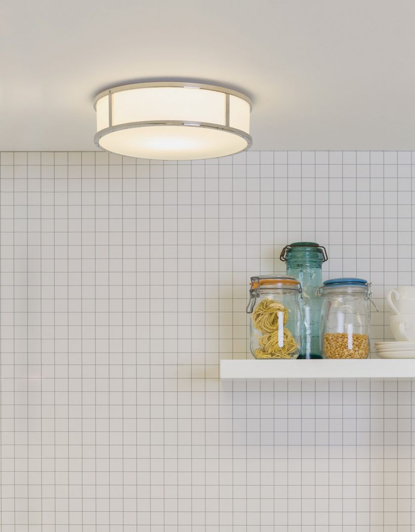 MASHIKO ROUND 300 bathroom ceiling light By Astro Lighting