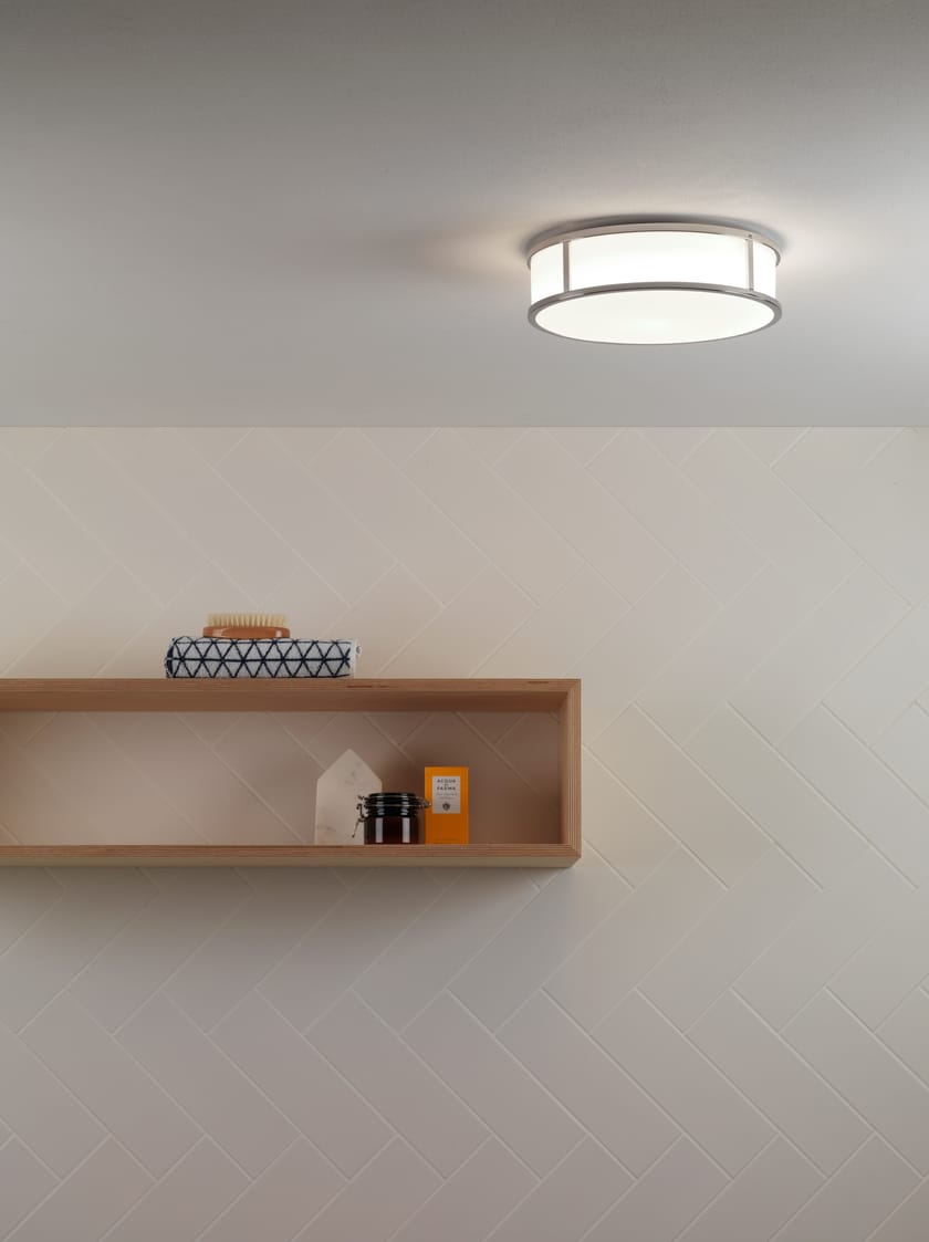 MASHIKO ROUND 300 bathroom ceiling light By Astro Lighting