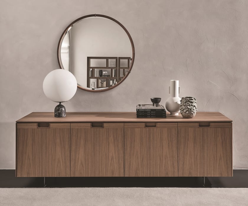 MATICS | Wooden sideboard Wooden sideboard with doors By Porada ...