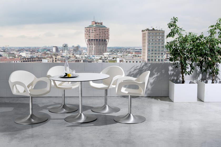 Aluminium table base MATRIX 55 By PF Stile