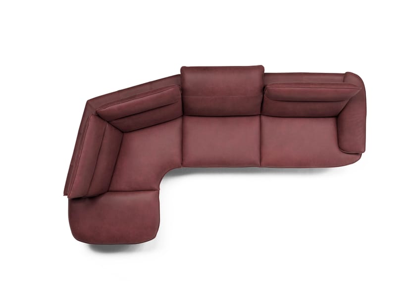 MEDEA | Leather sofa sofa By Max Divani