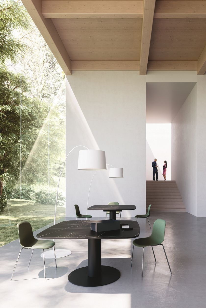 MEET UP | Height-adjustable office desk Meet Up Collection By FANTONI