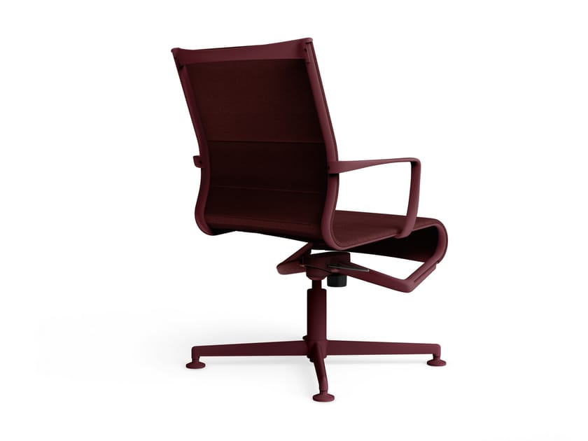 FRAME 52 / FRAME 52 SOFT Swivel office chair with armrests with 4-Spoke ...