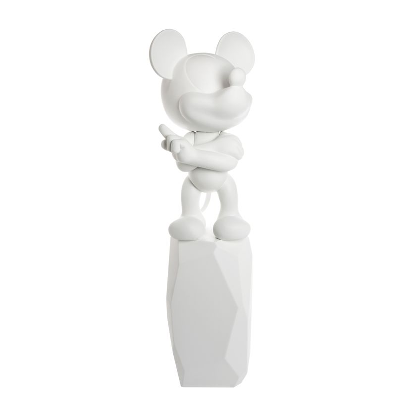 Resin sculpture MICKEY ROCK SMALL By LEBLON DELIENNE design Arik Levy