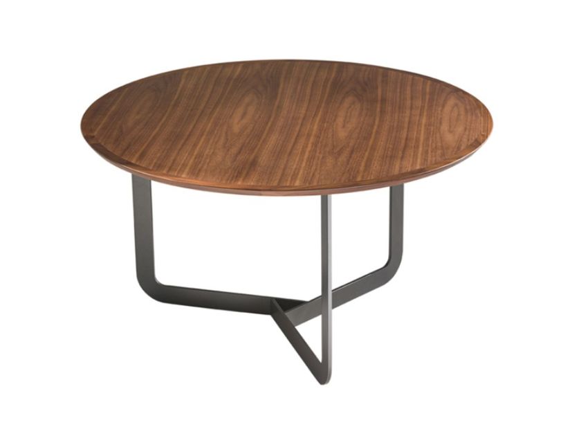 Round wooden coffee table MIKO By HC28