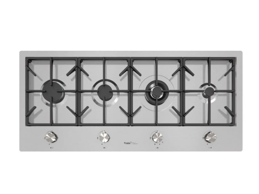 Gas built-in stainless steel hob MILANO 4F LINEA Q4 Foster Milano ...