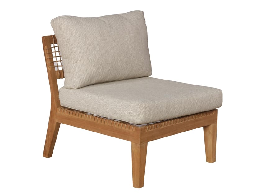 MILLY Poltrona da giardino in teak By cbdesign | design Carlo Basso