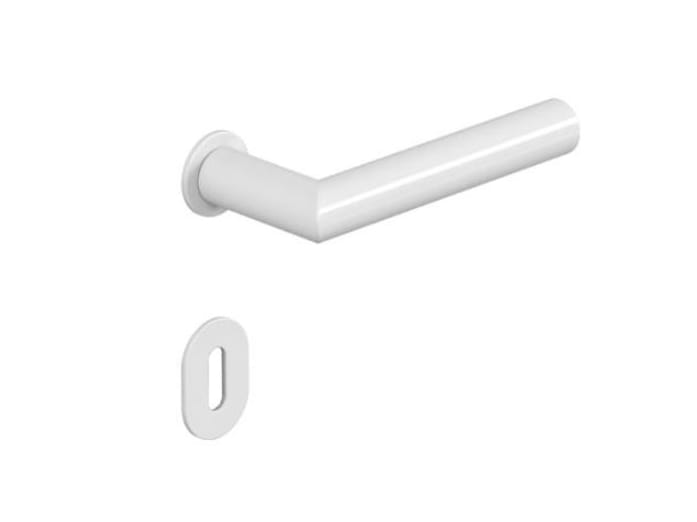 MINI MITRED | Door handle with lock Mini Collection By HEWI