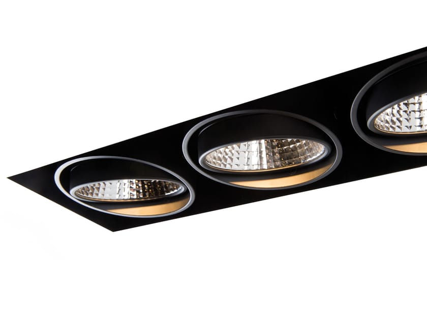 Ceiling recessed spotlight MINI MULTIPLE TRIMLESS 3 Mini Multiple ...