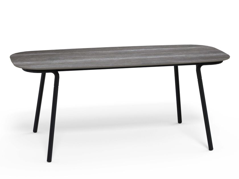 MINUS Ceramic high table By MANUTTI | design Stephane De Winter