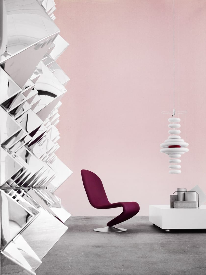 Modular 3D Wall Tile MIRROR SCULPTURES 9 Mirror Collection By Verpan ...