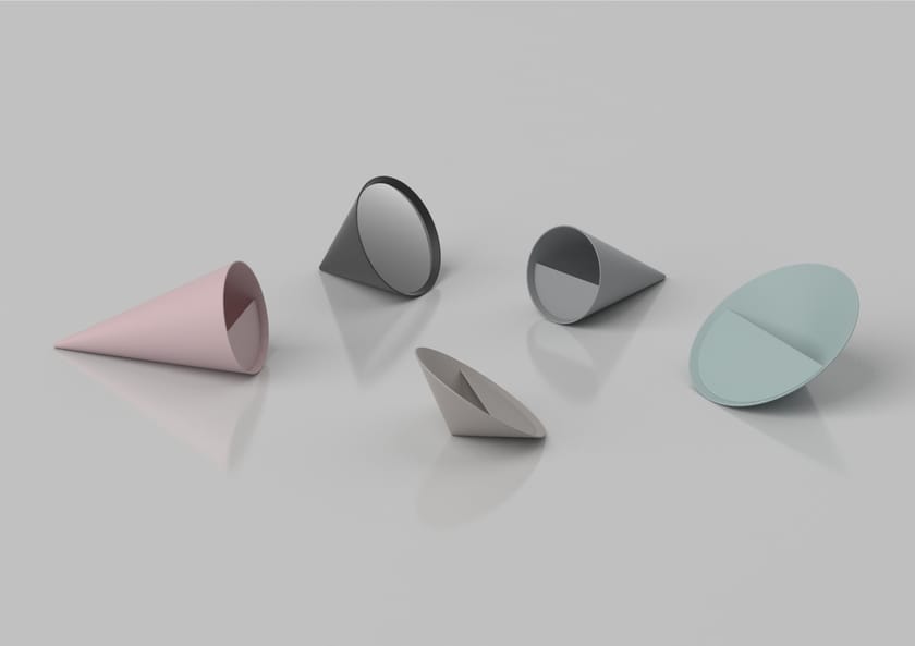 CONE | Mirror Cone Collection By ZENS Lifestyle design Nendo