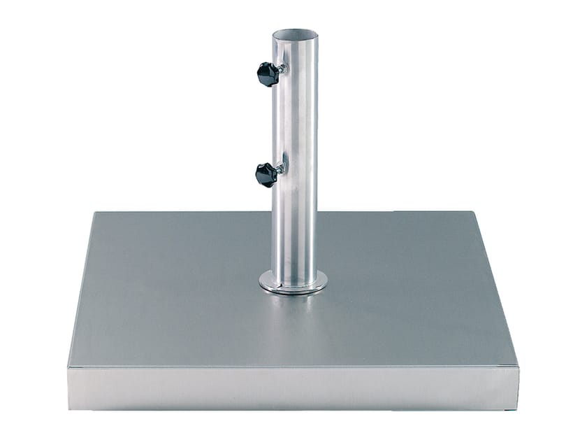 Stainless steel Parasol base MOBY By Royal Botania