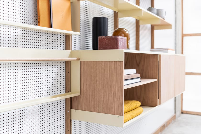 MODUL THE PACKAGE - SINGLE 60 bookcase By Atelier Belge