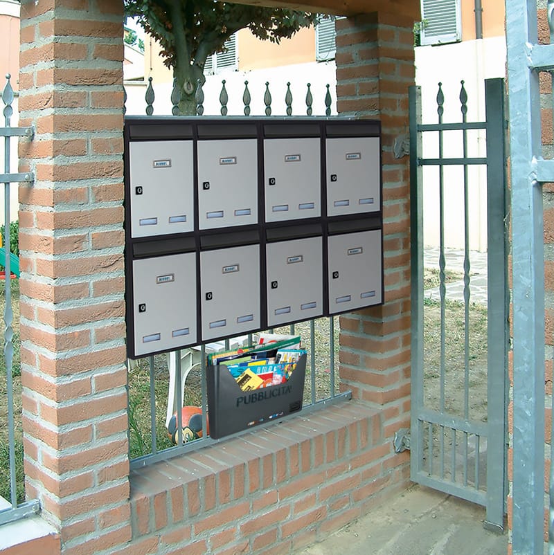 MODULAR | Fence letterbox By Alubox