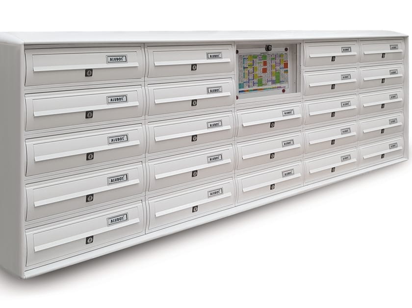 MODULAR | Built-in mailbox By Alubox