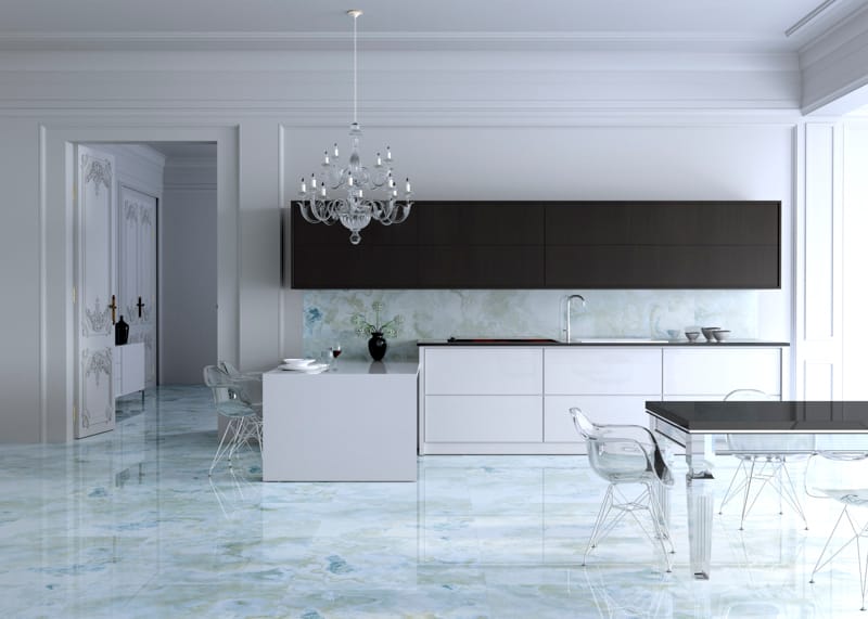 Pavimento in porcellana effetto marmo MONACO Collezione MONACO By Aparici