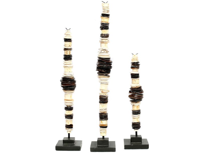 Natural stone decorative object MONEY Shell Collection By Bazar Bizar