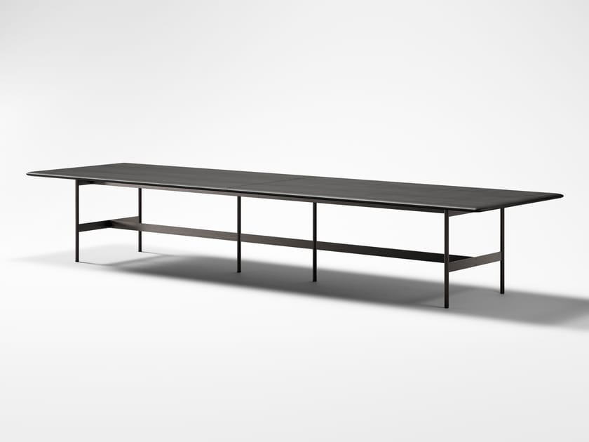 MTM Rectangular solid wood table By Ritzwell