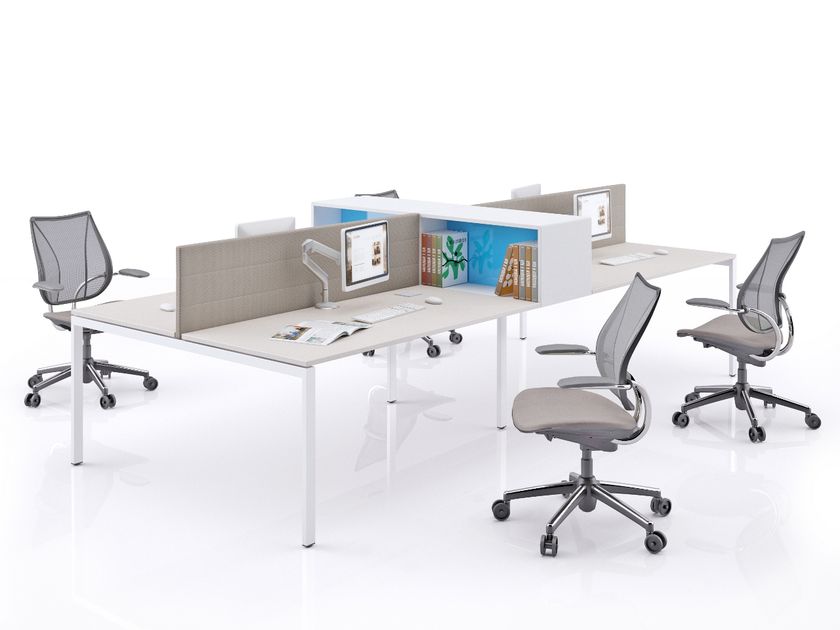 SLIM | Multiple office desk Slim Collection By Cider Edition