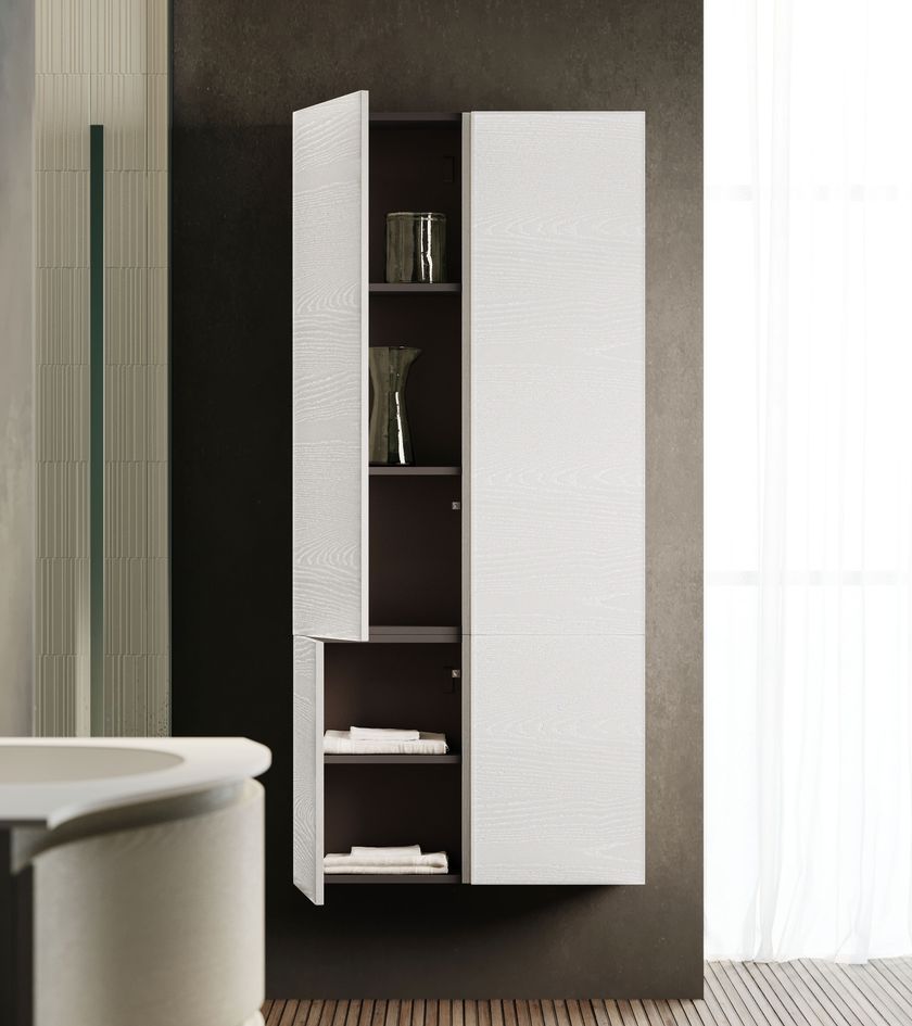 INCANTO Mueble bajo lavabo de fresno con cajones By Mobiltesino