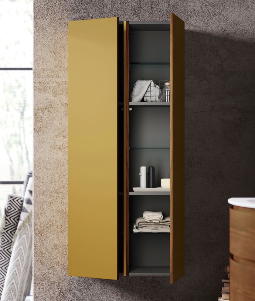 INCANTO Mueble bajo lavabo de fresno con cajones By Mobiltesino