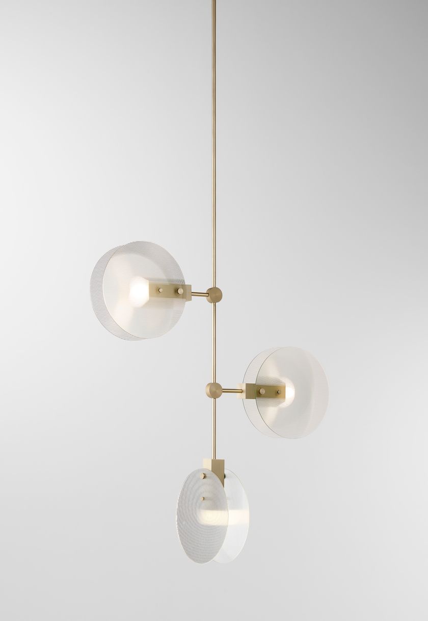 NEBULAE 13 LED glass pendant lamp By Ross Gardam