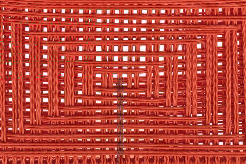 NEIL TWIST Sled base rope low lounge chair By MDF Italia | design Jean ...