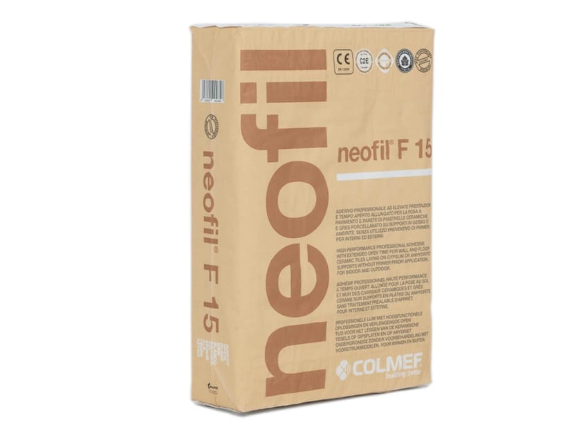 NEOFIL F 15 Adesivo cementizio per pavimento By Colmef
