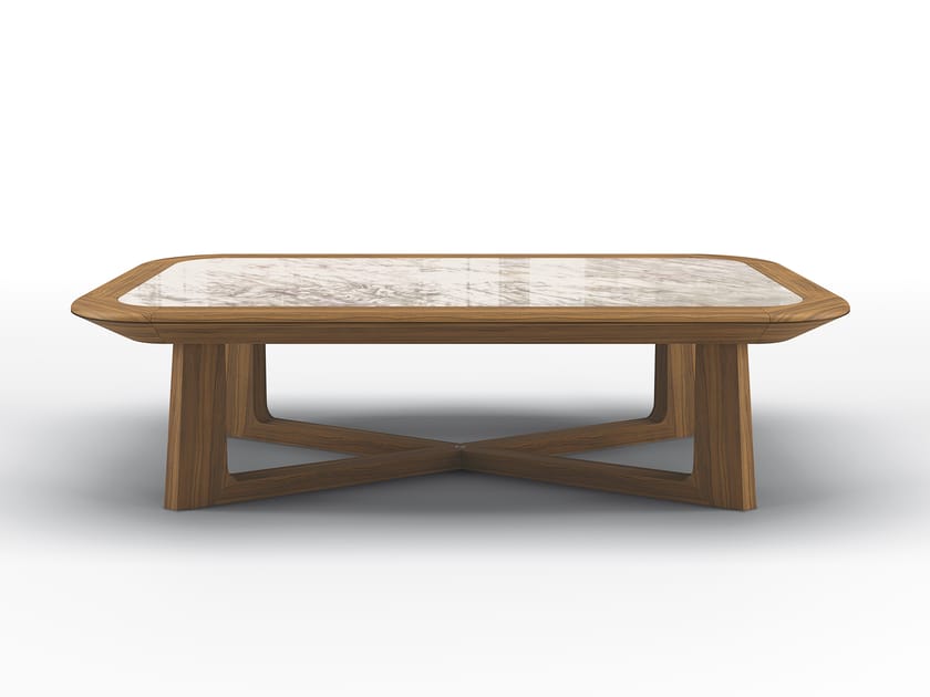 NEW LINE | Rectangular coffee table New Line Collection By BRUNO ZAMPA