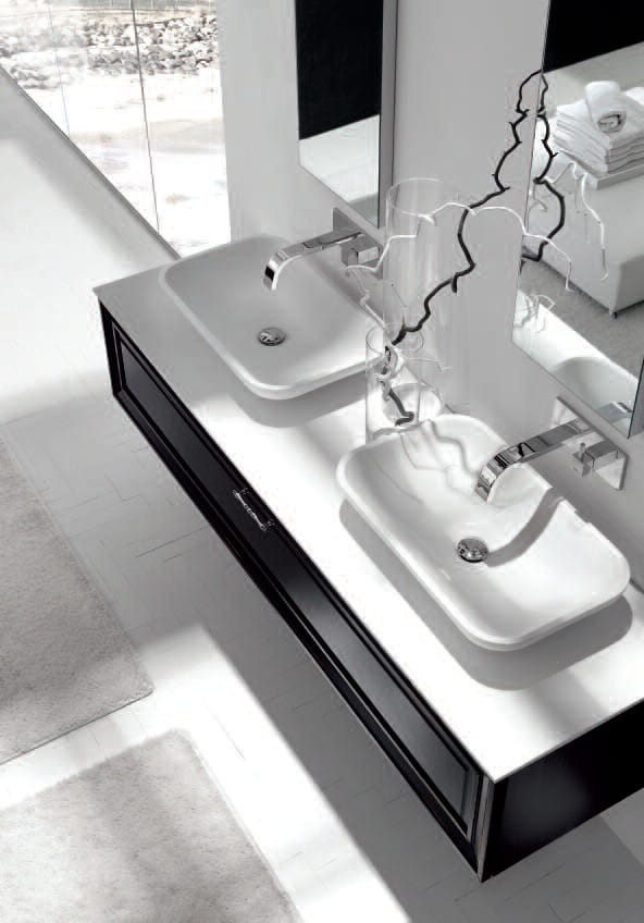 Double lacquered vanity unit NEW STYLE - COMPOSITION 3 New Style ...