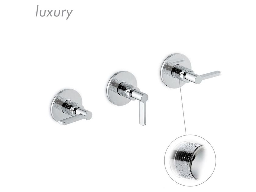 BLINK CHIC 3 hole Recessed shower tap with diverter By newform