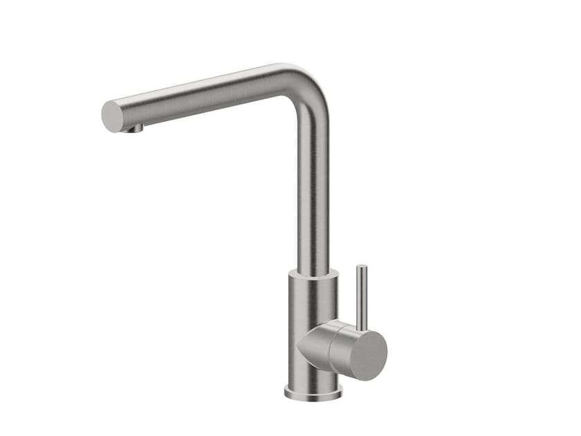 REAL STEEL 63422X Countertop single handle stainless steel kitchen ...