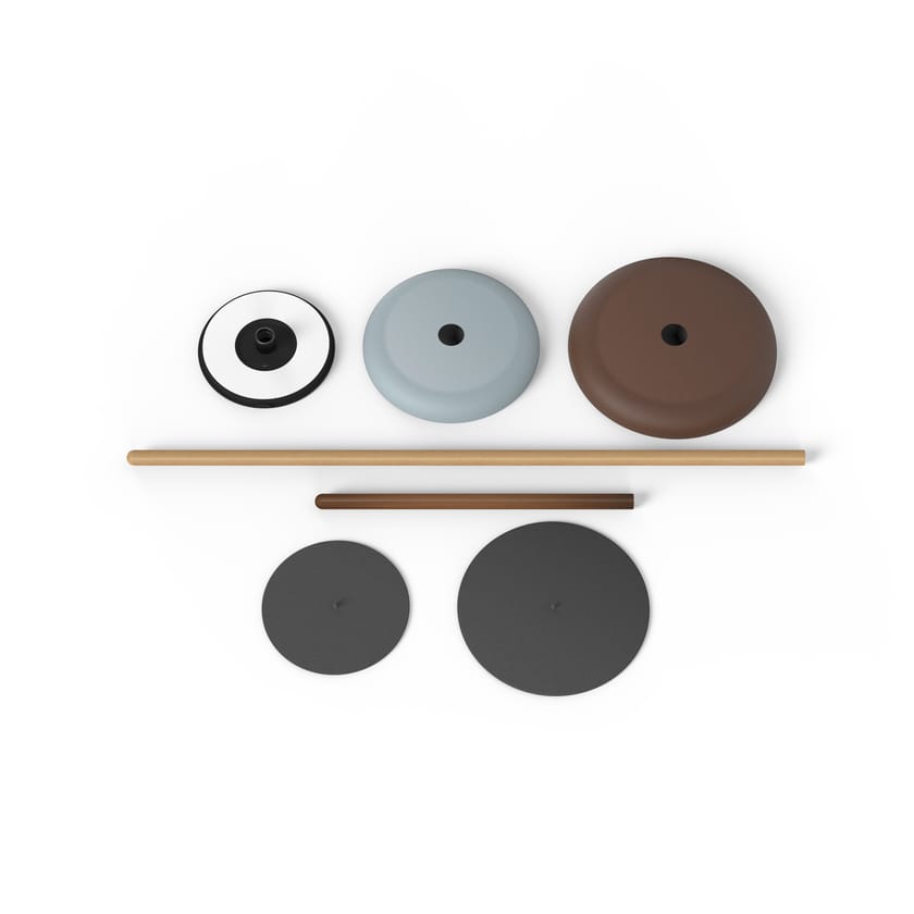 NIVÉL LED rechargeable table lamp By Pablo