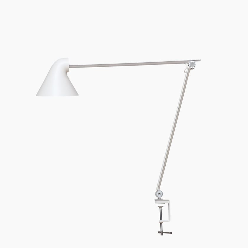 NJP LED adjustable clamp light By Louis Poulsen | design Nendo