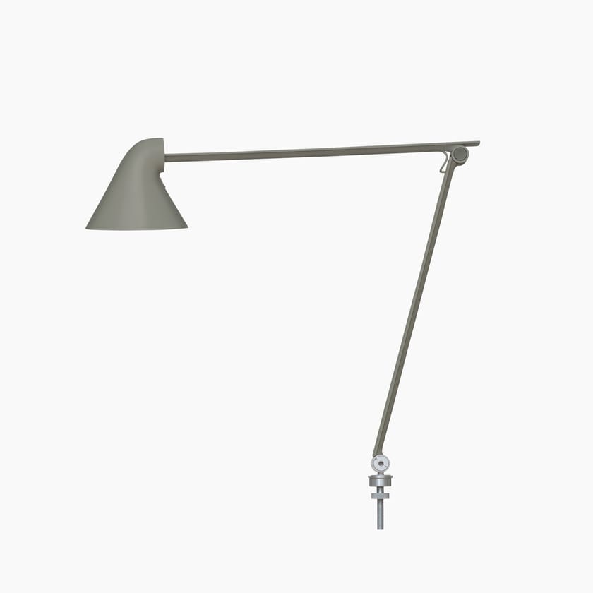 NJP LED adjustable clamp light By Louis Poulsen | design Nendo