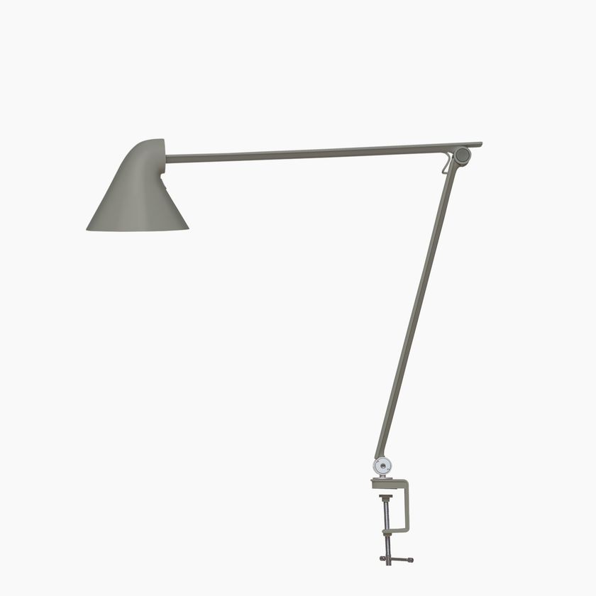 NJP LED adjustable clamp light By Louis Poulsen | design Nendo