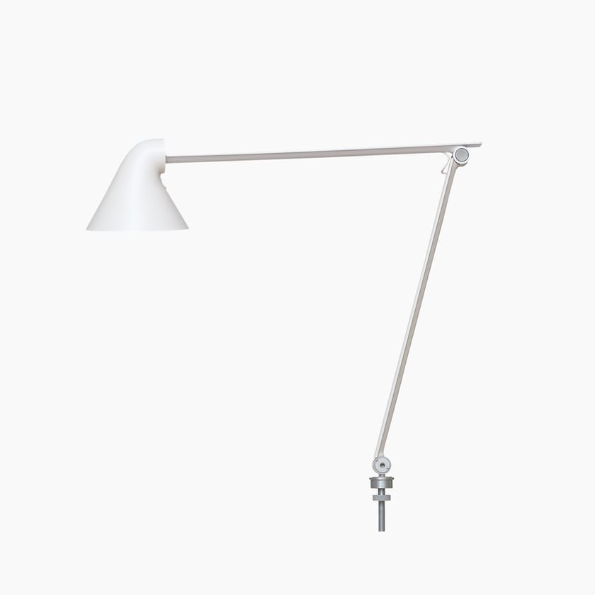 NJP LED adjustable clamp light By Louis Poulsen | design Nendo