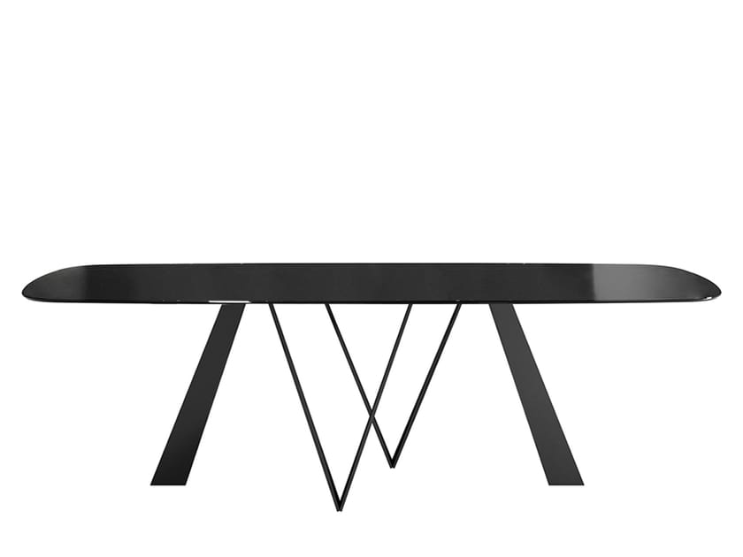 NOA Rectangular crystal table By EFORMA | design Ollen Pal