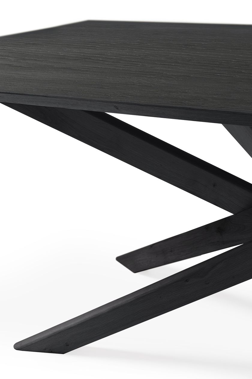OAK MIKADO BLACK | Rectangular table Table By Ethnicraft | design Alain ...
