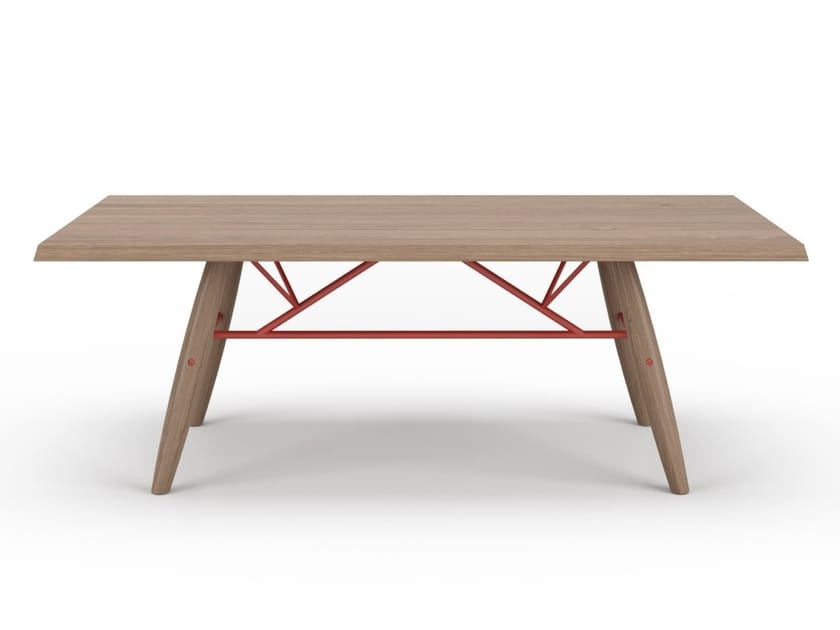 CONNECTION | Oak table Connection Collection By Huppé design Joël Dupras