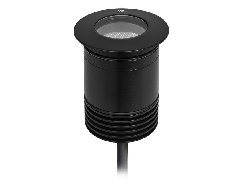 ODINO 15 i Recessed LED round metal spotlight By DGA