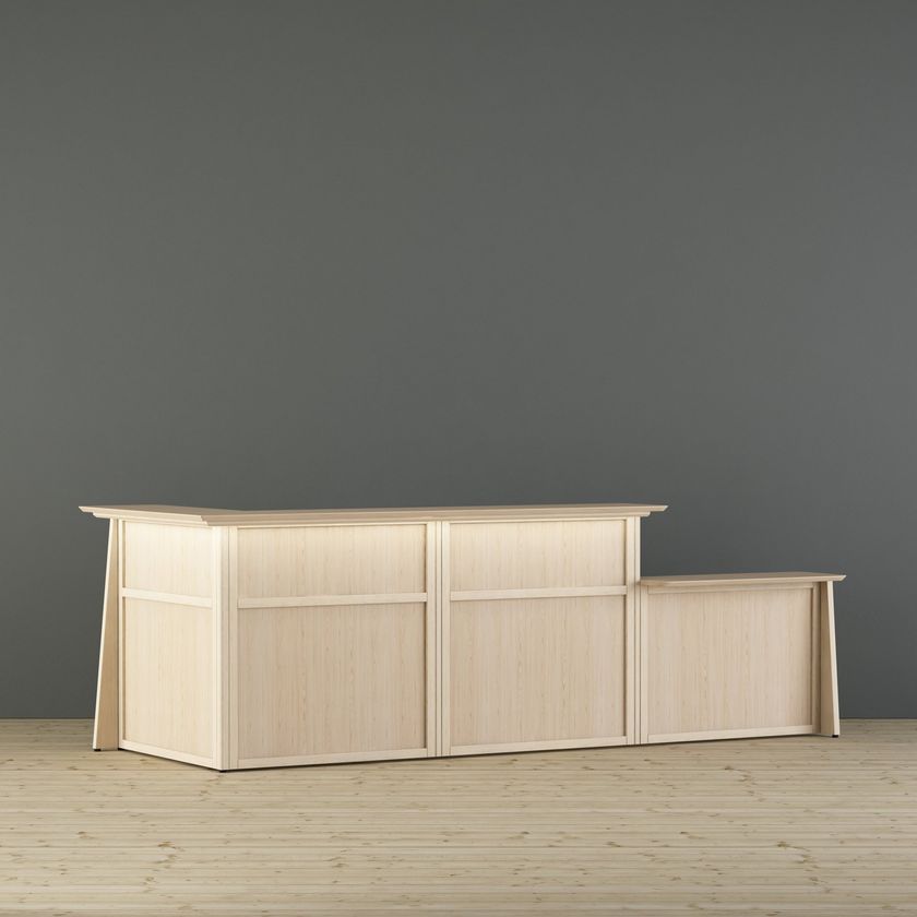 Banco reception in legno EUROPO | Banco reception - Glimakra of Sweden ...