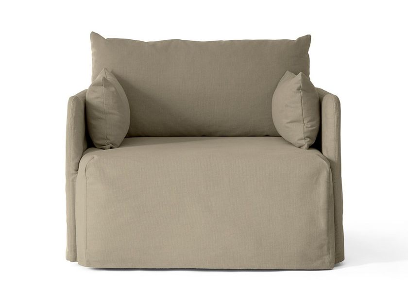 OFFSET SOFA W. LOOSE COVER Fabric sofa with removable cover By MENU ...