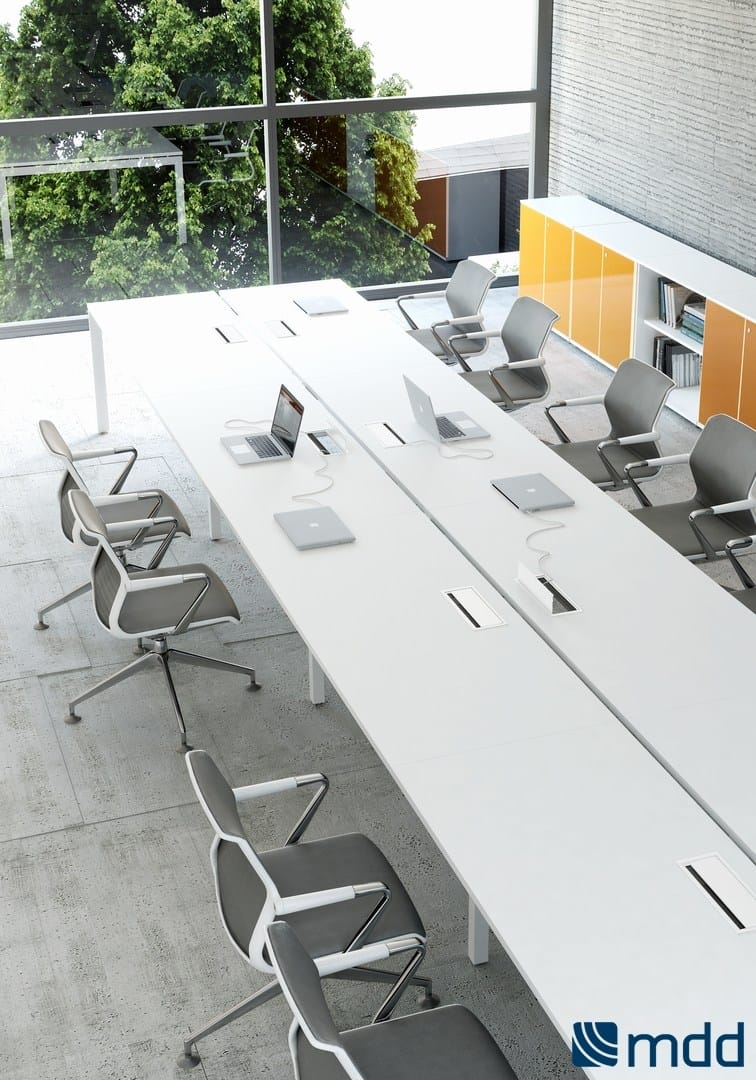 OGI | Rectangular meeting table Ogi Collection By MDD