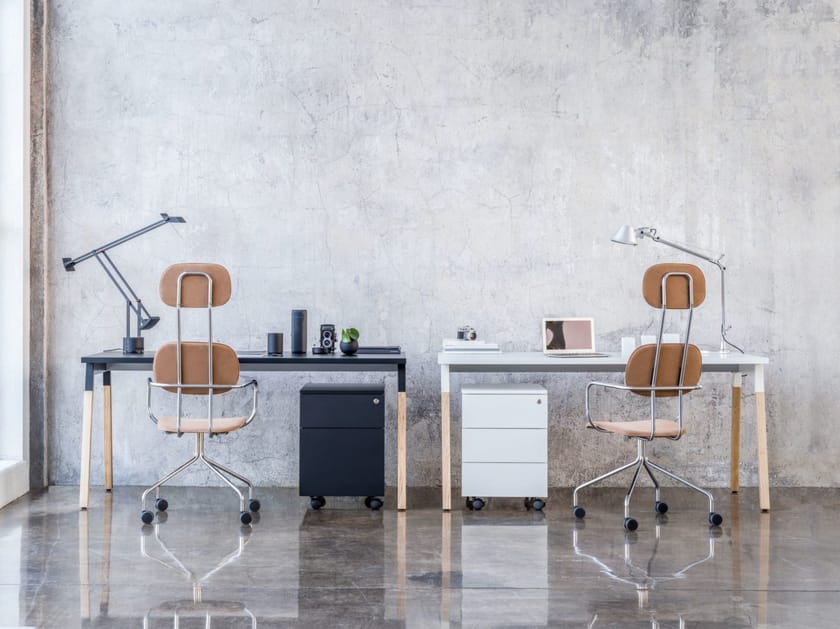 Rectangular workstation desk OGI_W | Office desk Ogi Collection By MDD