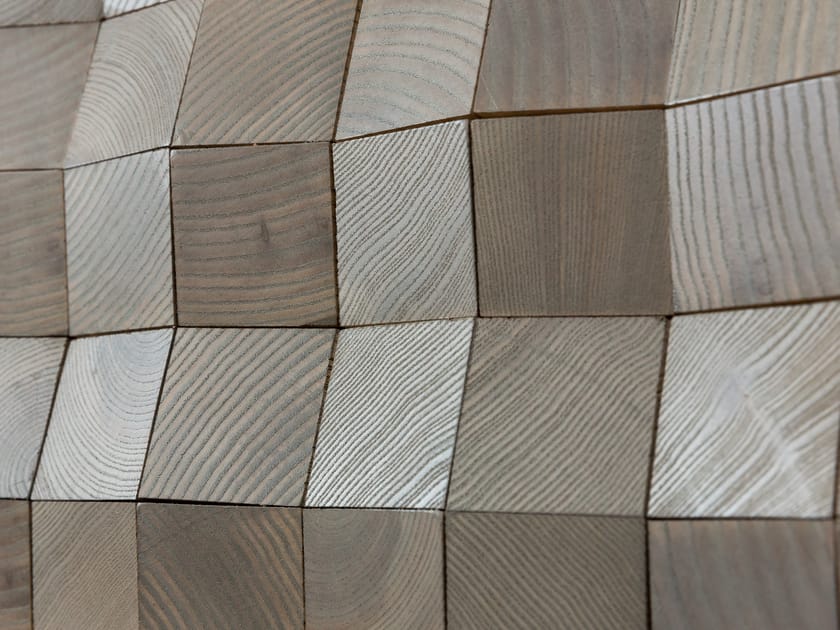 Modular wooden 3D Wall Cladding OKLAHOMA V2 By NEXT LEVEL DESIGN STUDIO